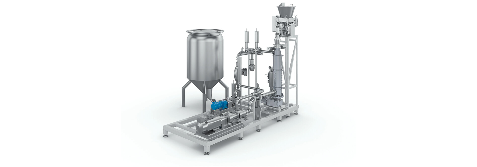 zoatec® CPU Continuous Plant Unit: Accurate Powder Dosing