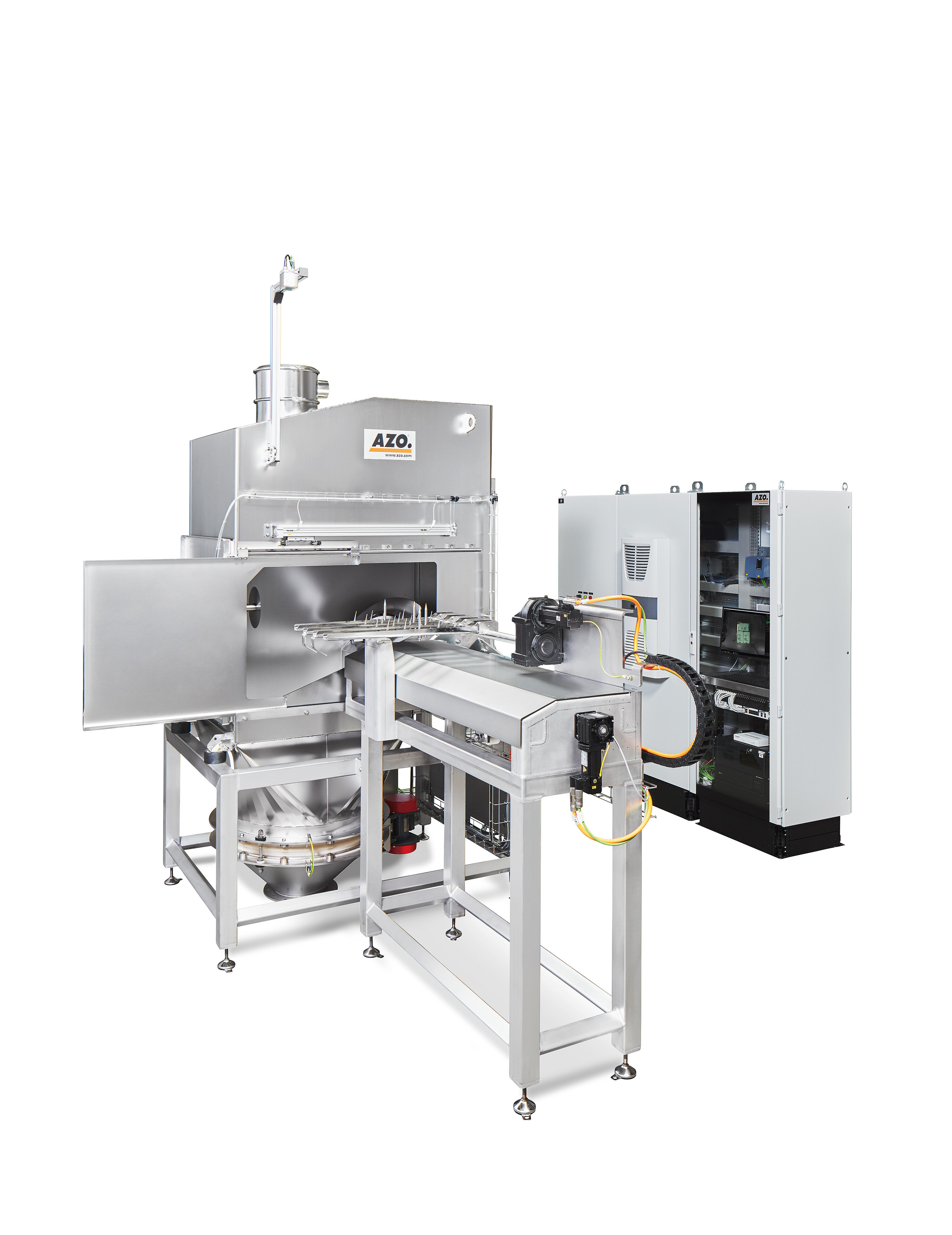 Automatic depalletising & emptying of bags | AZO UK