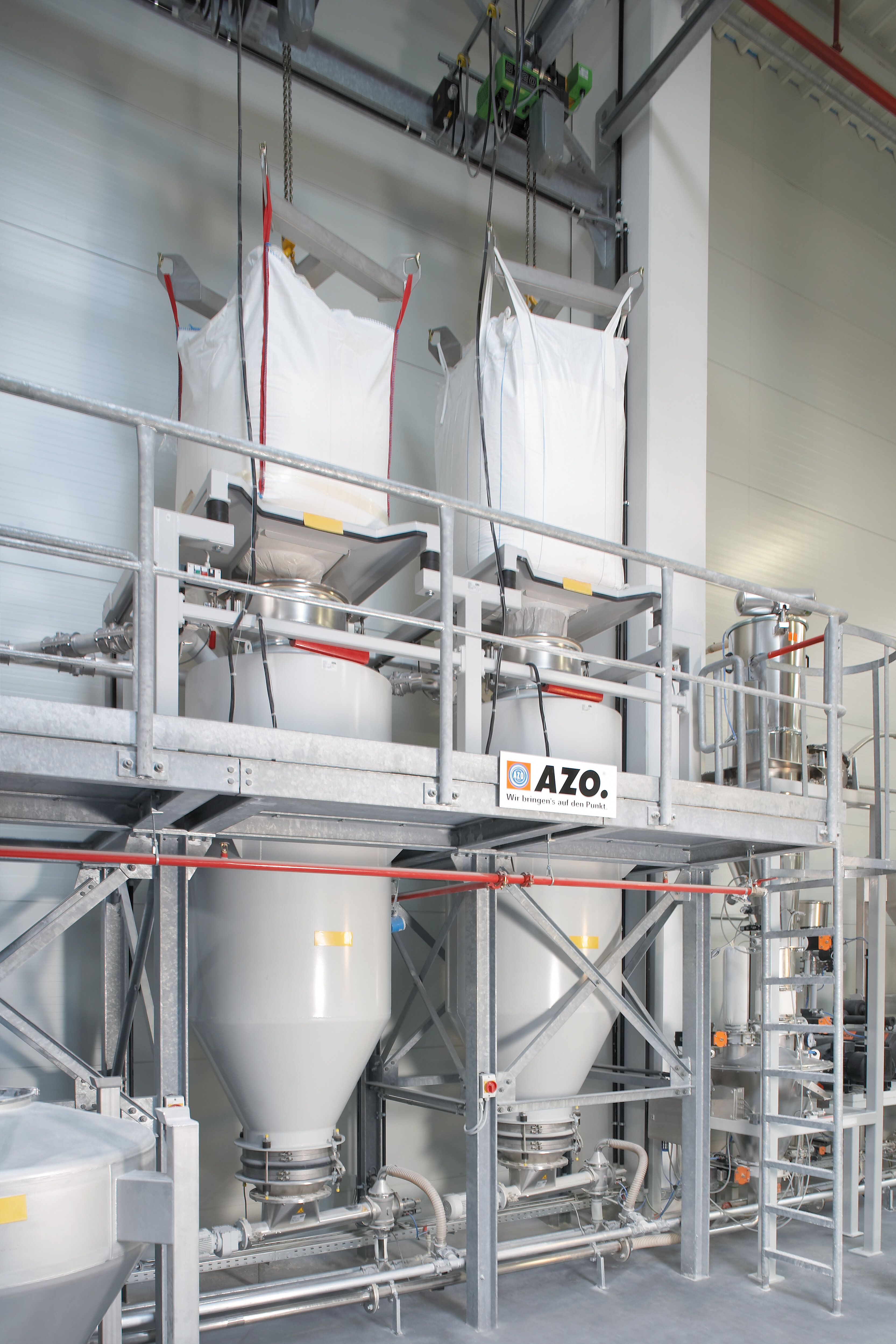 Big bag discharge systems - Dust-tight, Flexible Solutions