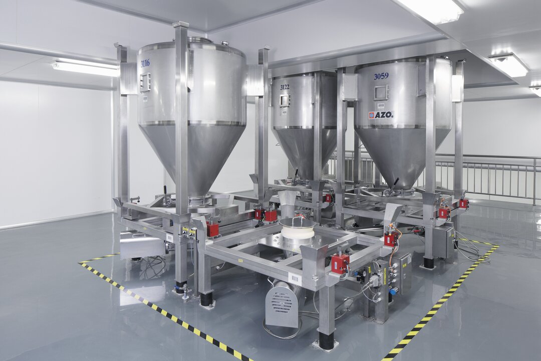 Efficient raw material logistics with AZO