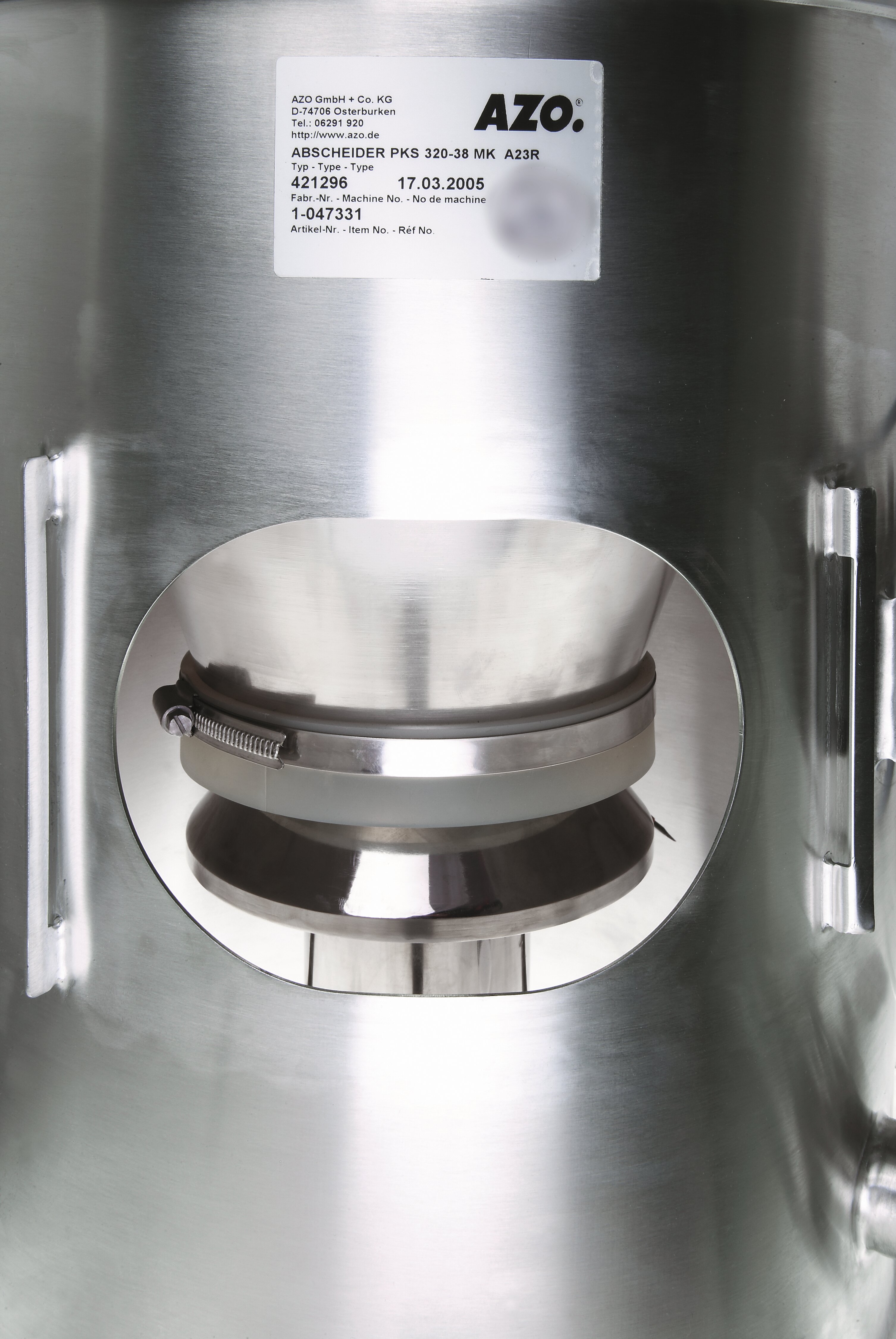 Gentle Conveying with AZO Receiver Type PKS-MK