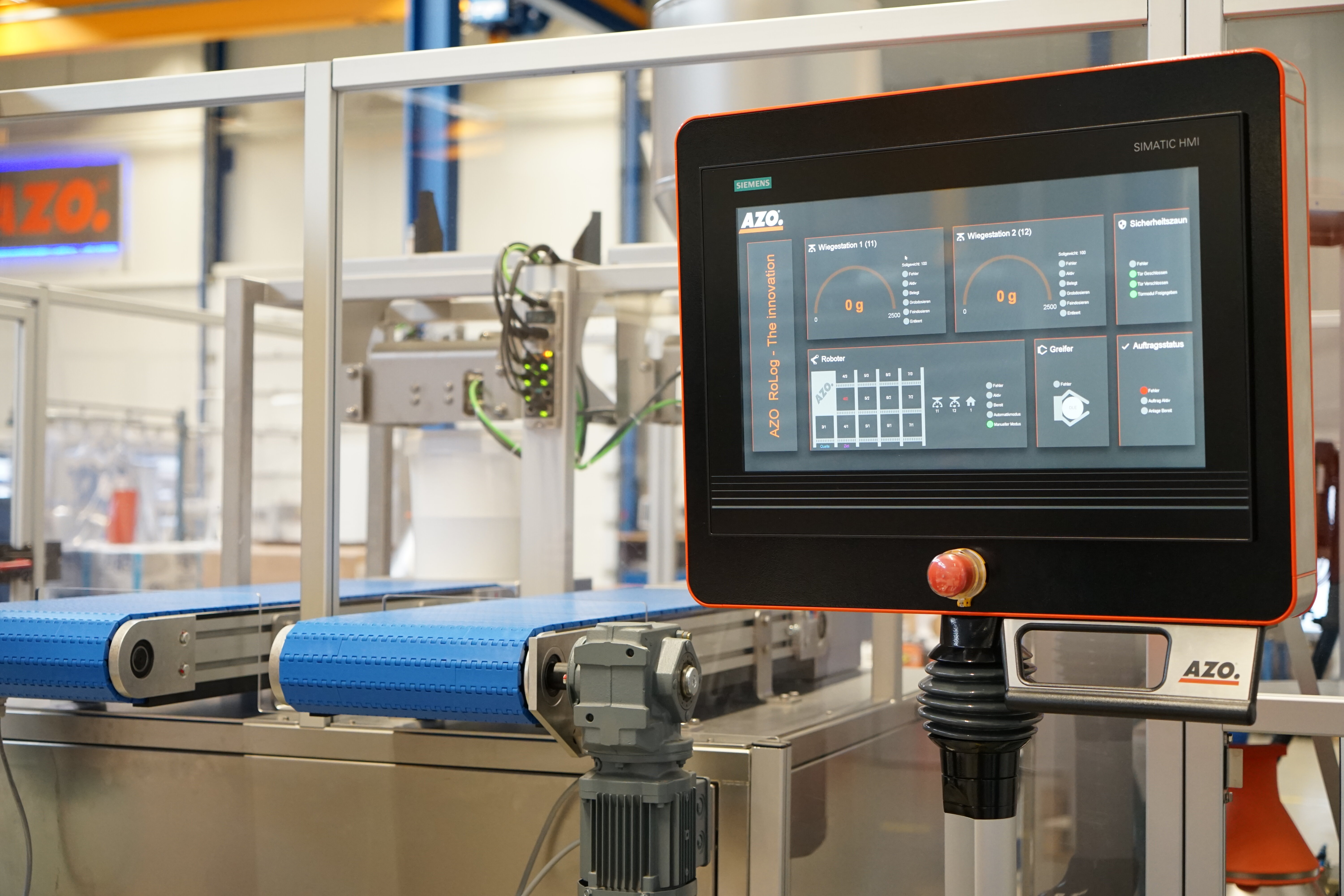 AZO RoLog® – automated dosing of bulk solids in micro quantities